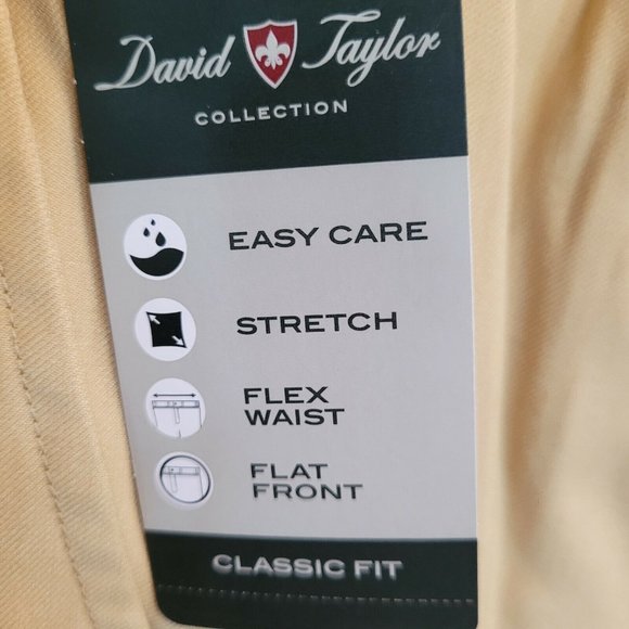 David Taylor | Pants | David Taylor Collection Perfect Pants Khaki ...